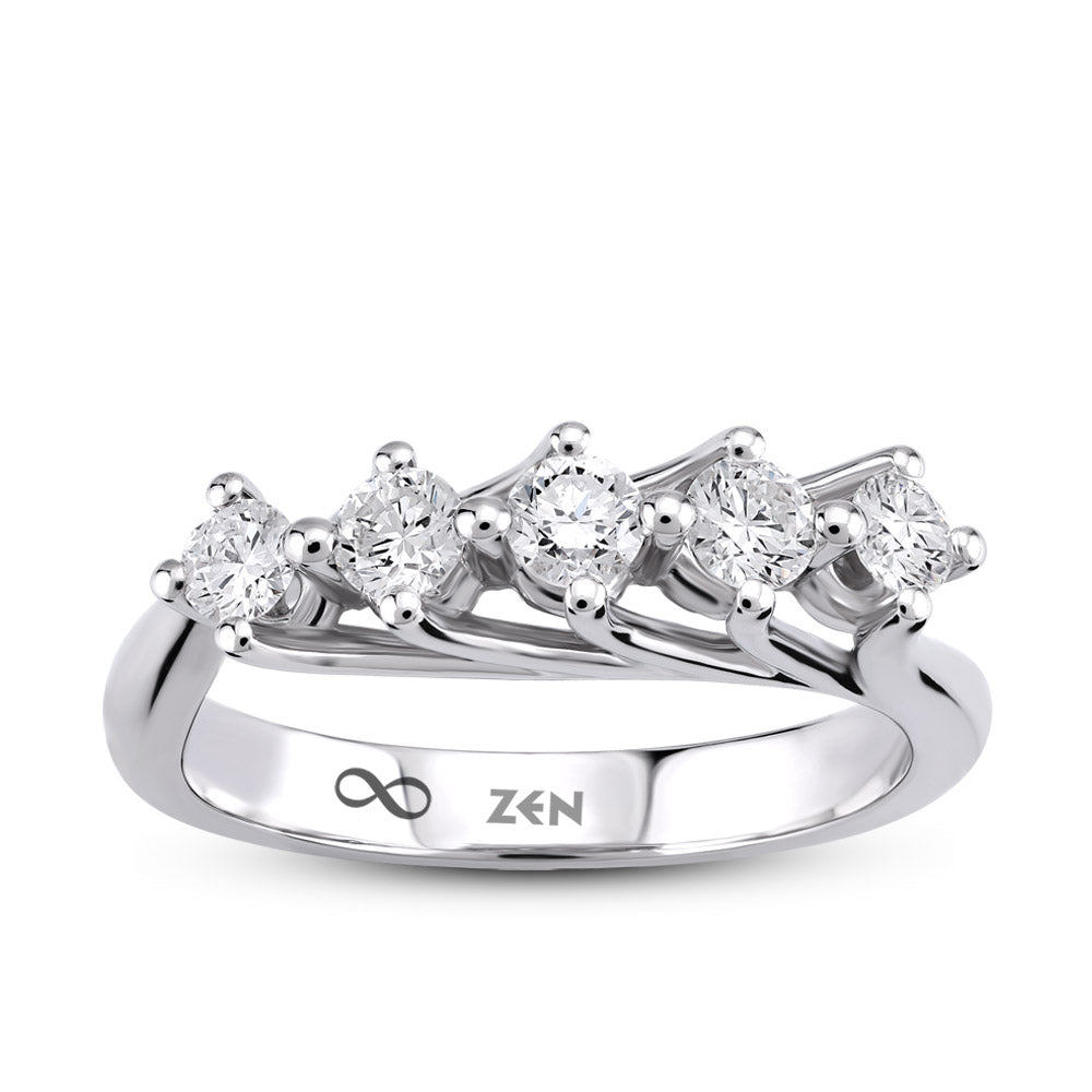 Five Stone Diamond Ring